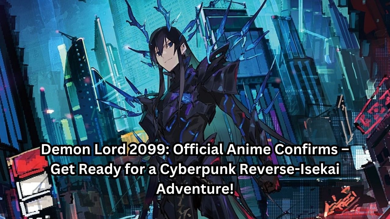 Demon Lord 2099: Official Anime Confirms – Get Ready for a Cyberpunk ...